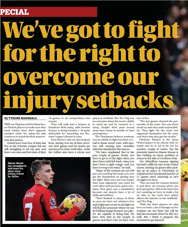 We’ve got to fight for the right to overcome our injury setbacks - PressReader