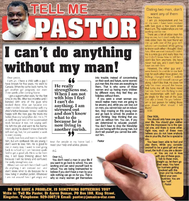 IN TELL ME PASTOR - PressReader