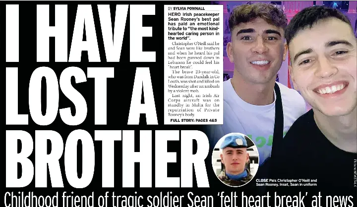 I HAVE LOST A BROTHER - PressReader