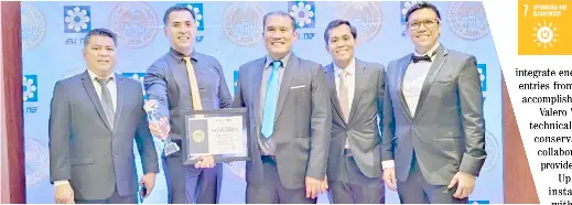 Globe’s Valero Telepark earns DoE recognitio­n for energy-saving ...