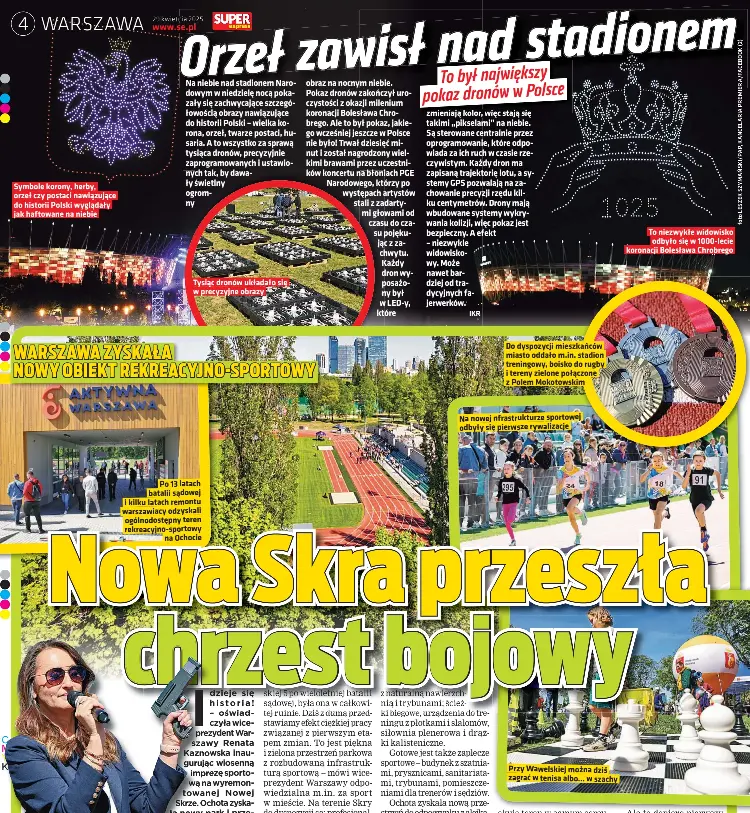 Nowa Skra przeszła chrzest bojowy - PressReader