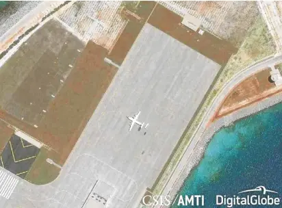 CHINA MILITARY AGAIN LANDS PLANE ON PH REEF - PressReader