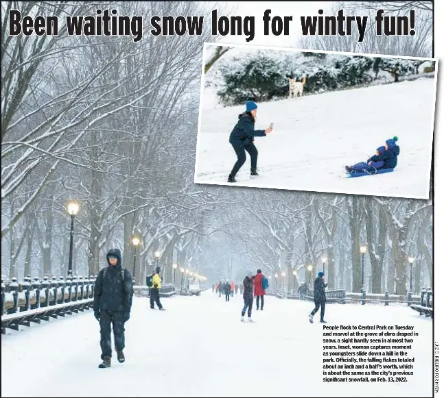 Been waiting snow long for wintry fun! - PressReader
