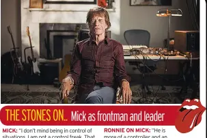THE STONES ON.. Mick as frontman and leader - PressReader