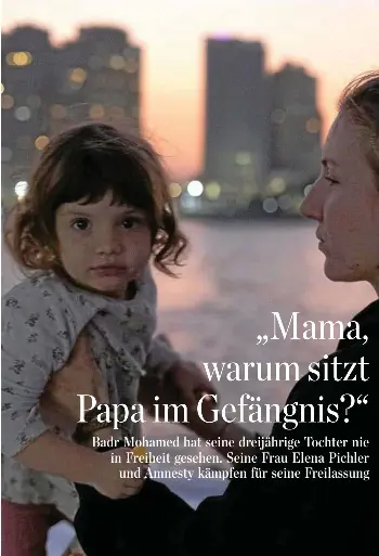 „Mama, warum sitzt Papa im Gefängnis?“ - PressReader