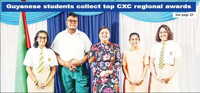 Guyanese students collect top CXC regional awards - PressReader