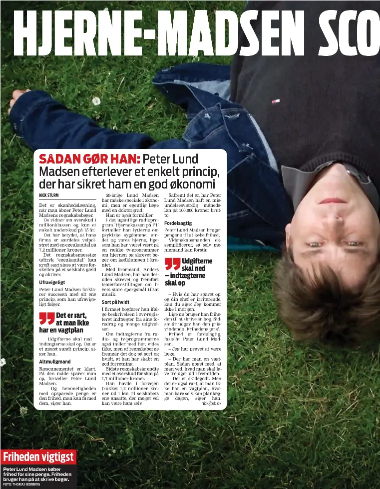 HJERNE- MADSEN SCORER MILLIONER - PressReader