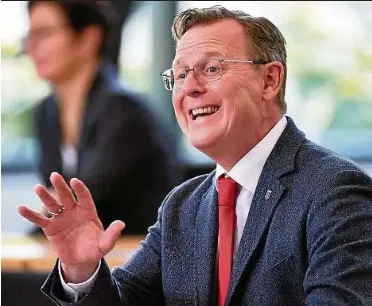 Fast jeder dritte Thüringer steht auf Bodo Ramelow - PressReader