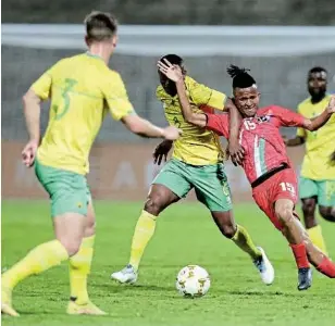 Human saves SA blushes in Cosafa - PressReader