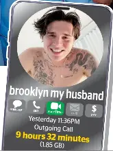 Brooklyn ’ s 9-HOUR FaceTime sleepover - PressReader