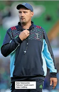 Alex Codling the man for Falcons - PressReader