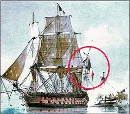 Sacre bleu! Nelson’s captured f lag rolled out 200 years on - PressReader