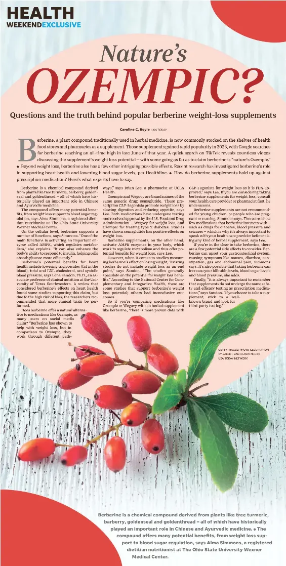 Nature’s OZEMPIC? - PressReader