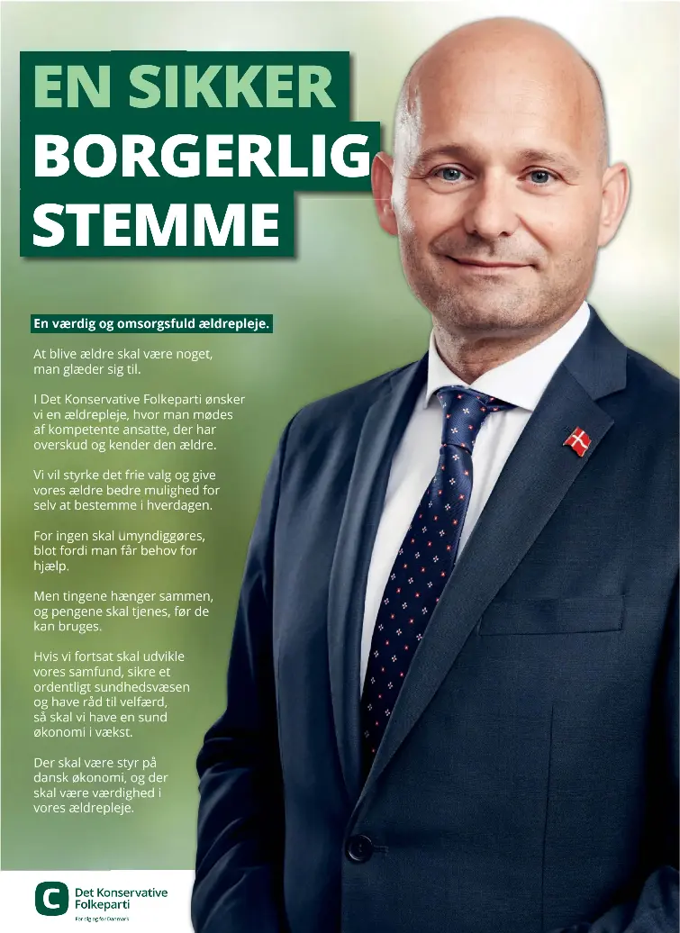 EN SIKKER BORGERLIG STEMME - PressReader