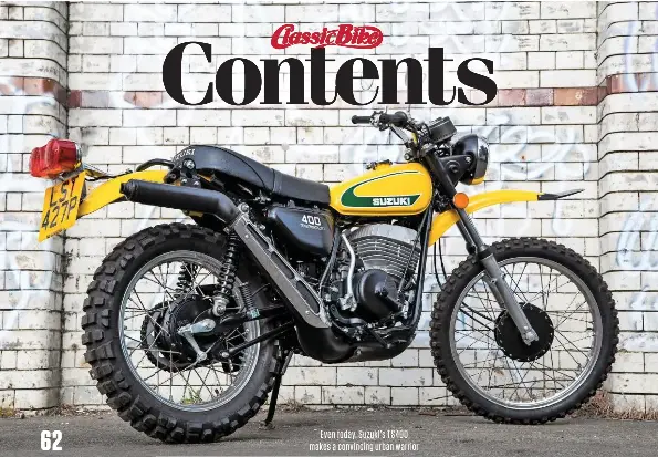Even today, Suzuki’s TS400 makes a convincing urban warrior - PressReader