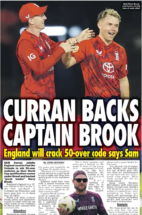 CURRAN BACKS CAPTAIN BROOK - PressReader
