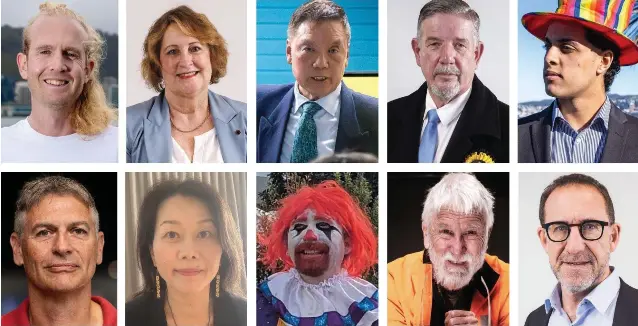 Here are your Wellington mayoral candidates - and these are their ...