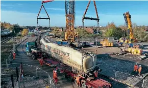 Carlisle derailed wagons recovered - PressReader