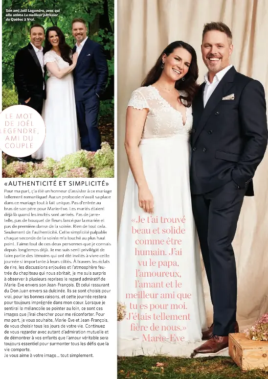 «AUTHENTICI­TÉ ET SIMPLICITÉ» - PressReader