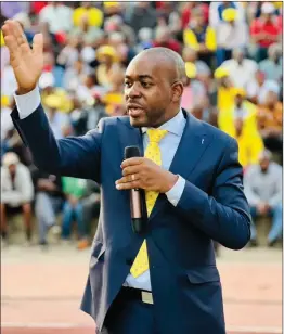 Chamisa down but not out - PressReader
