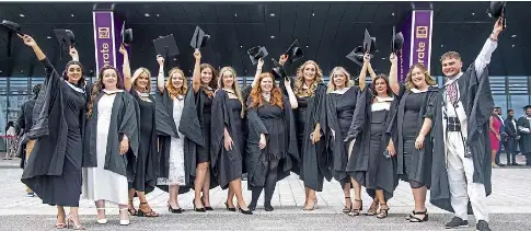 Degrees of success for delighted city students - PressReader