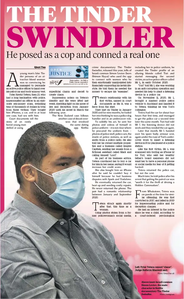 TINDER SWINDLER - PressReader