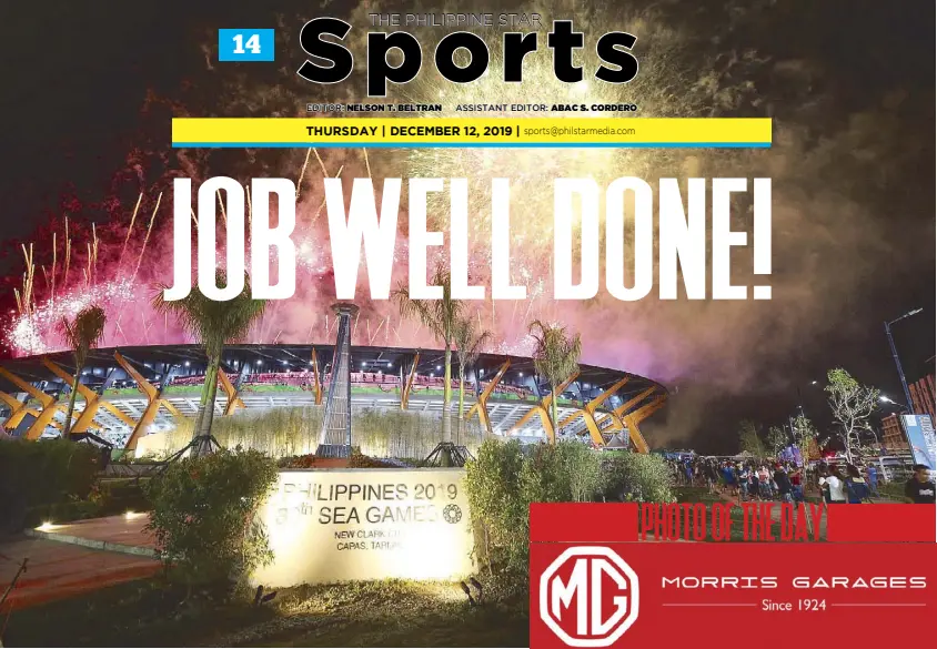 Team Philippine­s: A job well done - PressReader