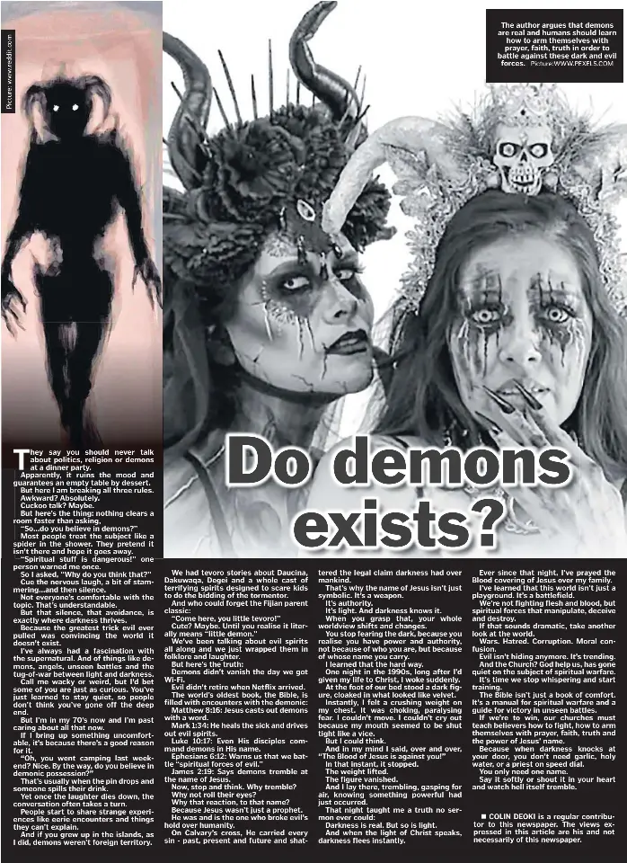 Do demons exists? - PressReader