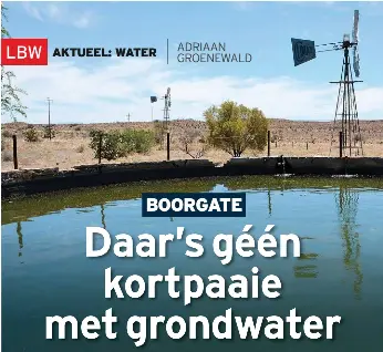 Boorgate: Daar’s geen kortpaaie — kenner - PressReader