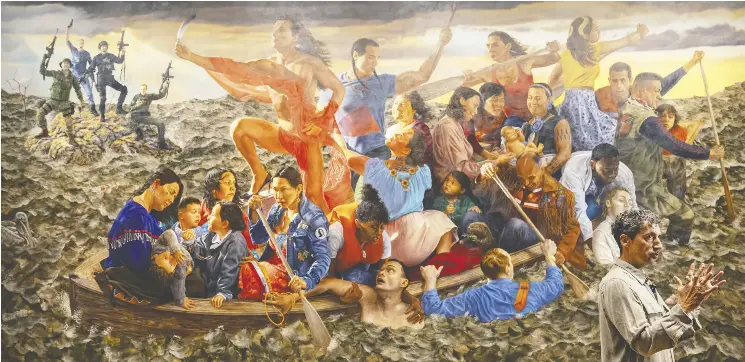 Hence, the Kent Monkman exhibition. | National Post | PressReade­r