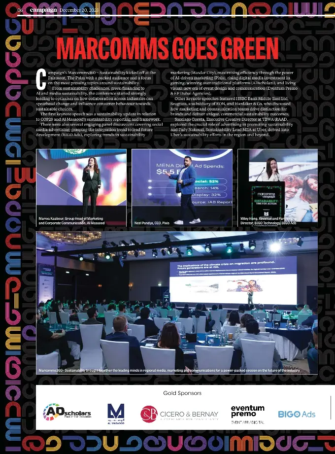 MARCOMMS GOES GREEN - PressReader