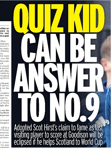 QUIZ KID CAN BE ANSWER TO NO.9 - PressReader