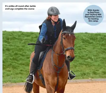 Handling a horse who locks onto fences - PressReader