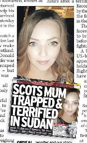 Husband got us to safety in war-torn Sudan but we had to leave him behind.. - PressReader