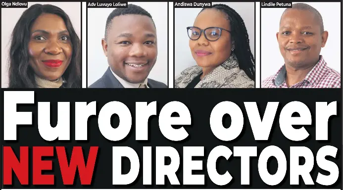 Furore over NEW DIRECTORS - PressReader