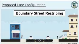 Restriping section of Boundary Street raises questions - PressReader