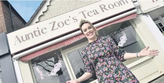 Dream becomes reality as Cowplain tea room opens - PressReader