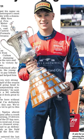 Kiwi young gun wins Grand Prix - PressReader