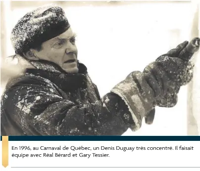 Le sculpteur de pierre qui a aussi joué dans la neige - PressReader