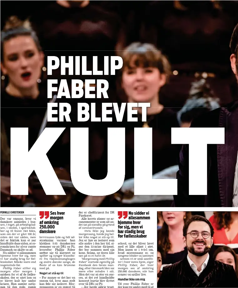PHILLIP FABER ER BLEVET KULT - PressReader