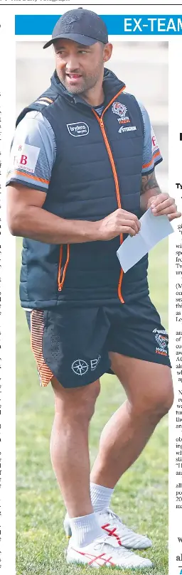 Benji designs blueprint for Tigers to roar - PressReader