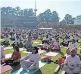 Celebratin­g Internatio­nal Day of Yoga 2024 - PressReader