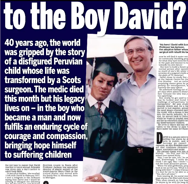 What DID happen to the Boy David? - PressReader