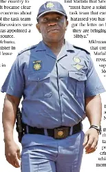 Top-brass concerns over SAPS task team exposed - PressReader