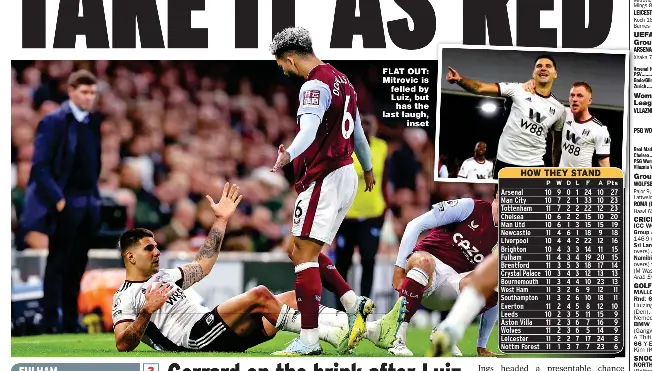 TAKE IT AS RED - PressReader