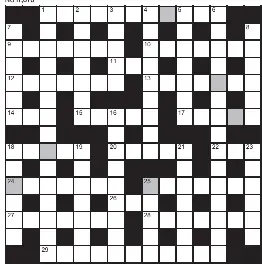 CRYPTIC CROSSWORD - PressReader