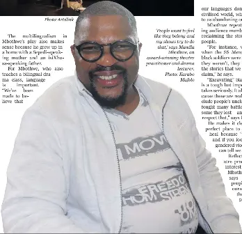 Mandla Mbothwe: excavating history to heal audiences in the present ...