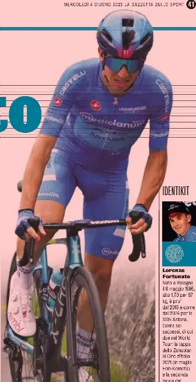 «Per me è stato il Giro della svolta Ho corso libero» - PressReader