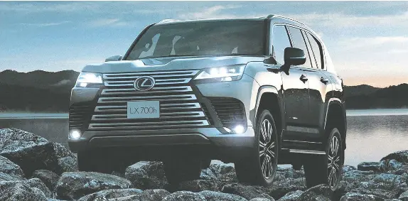 Flagship Lexus SUV gets a hybrid powertrain - PressReader