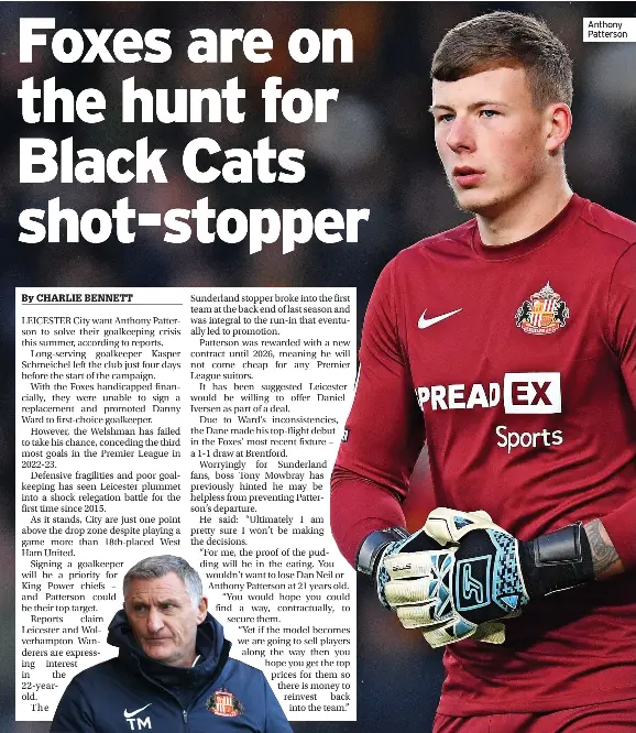 Foxes are on the hunt for Black Cats shot-stopper - PressReader